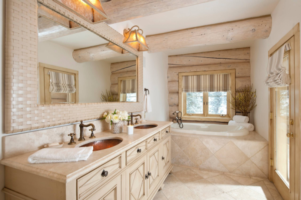 10 Essential Elements for a Rustic Bathroom Makeover - JordLingHome